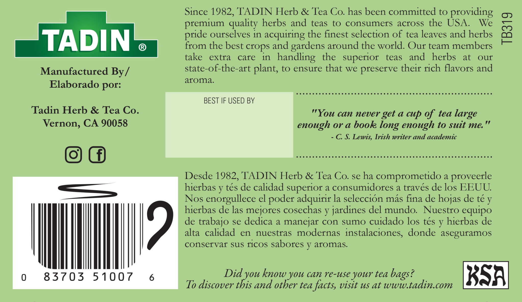 Aloe Vera with Cactus Tea – Tadin Herb & Tea Co.