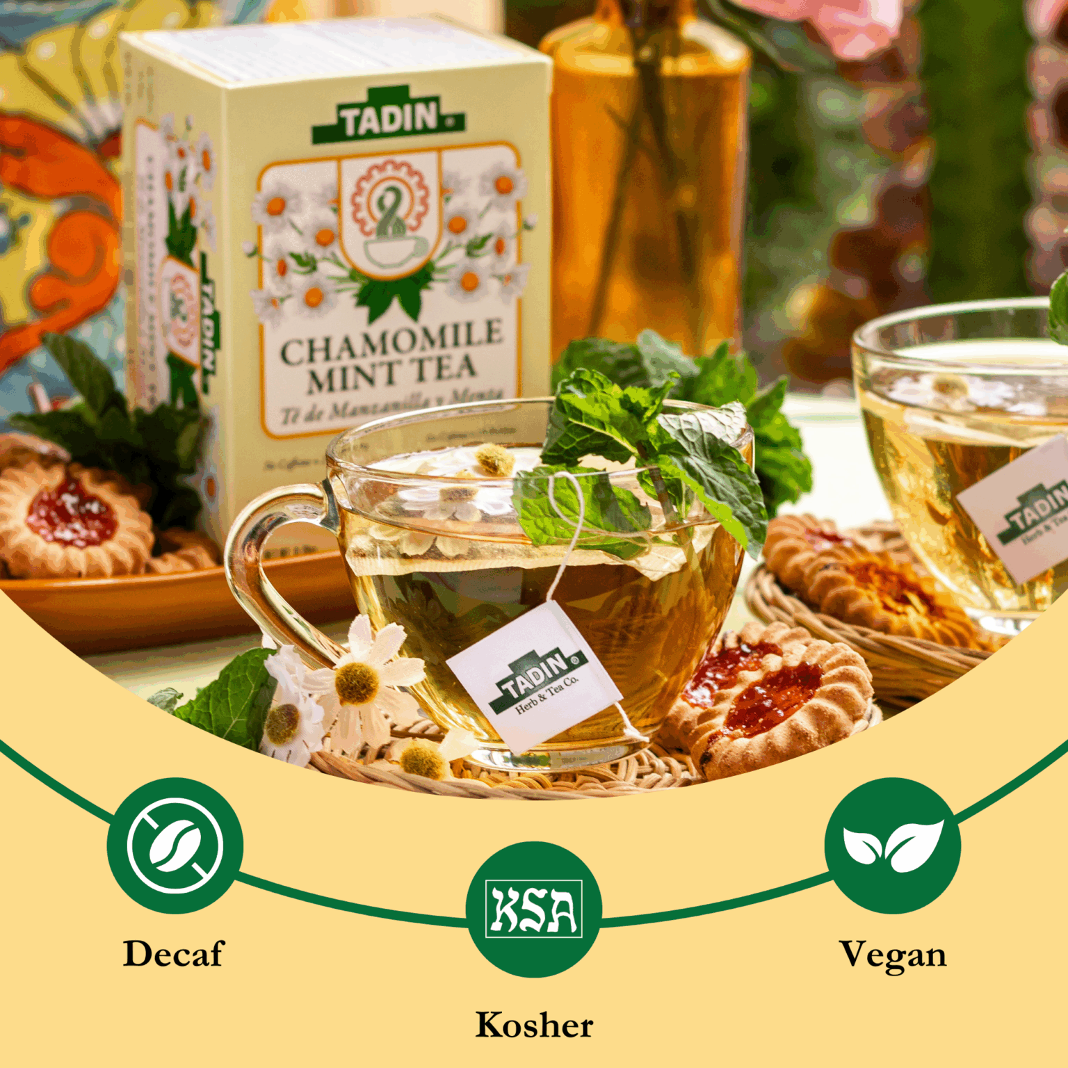 Chamomile Mint Tea – Tadin Herb & Tea Co.