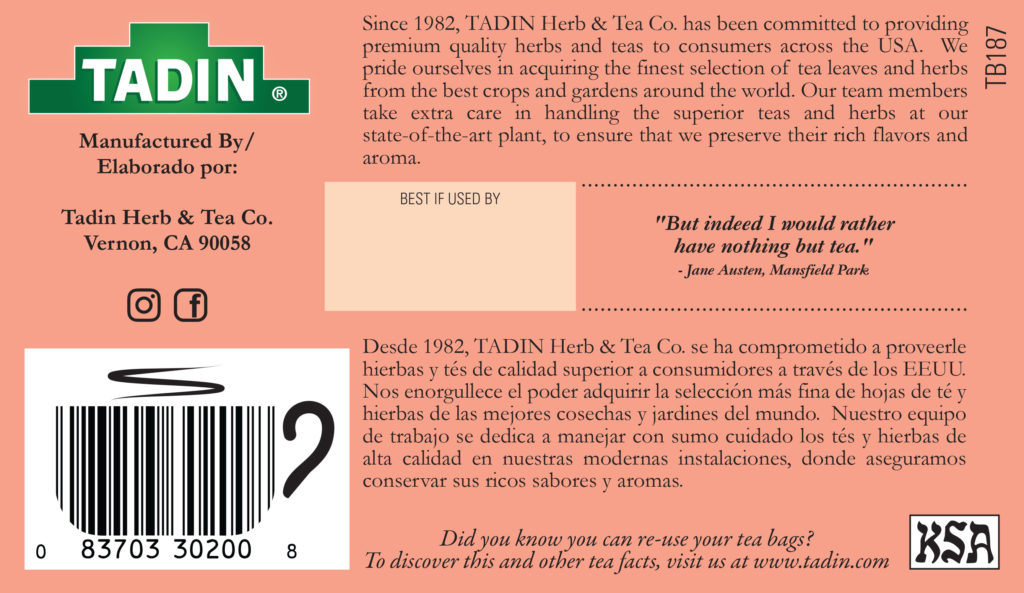 Hibiscus Tea – Tadin Herb & Tea Co.