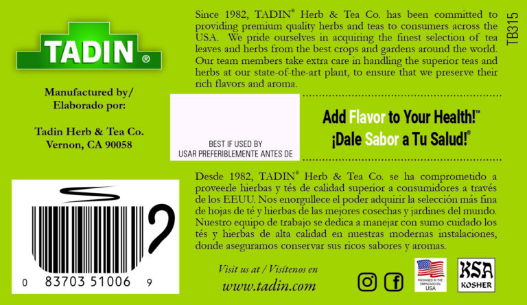 Riñosan – Tadin Herb & Tea Co.