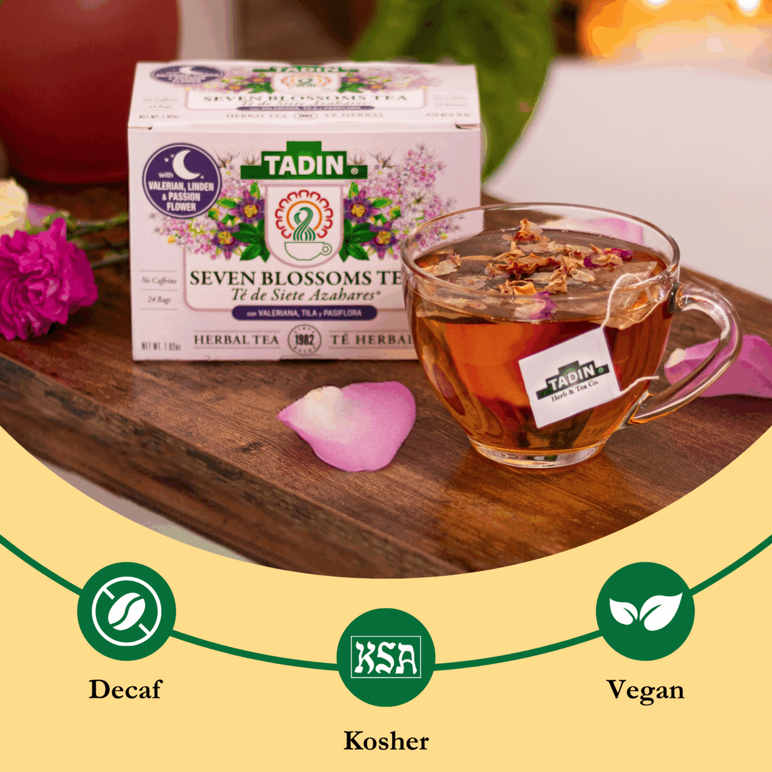 Seven Blossoms Tea – Tadin Herb & Tea Co.