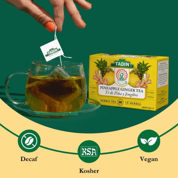 Pineapple Ginger Tea – Tadin Herb & Tea Co.