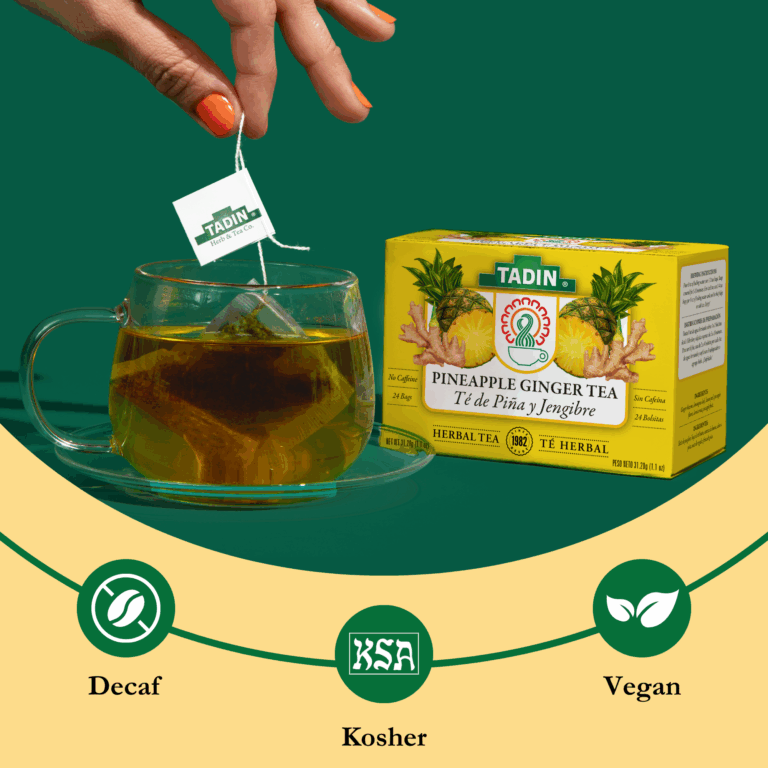 Pineapple Ginger Tea – Tadin Herb & Tea Co.