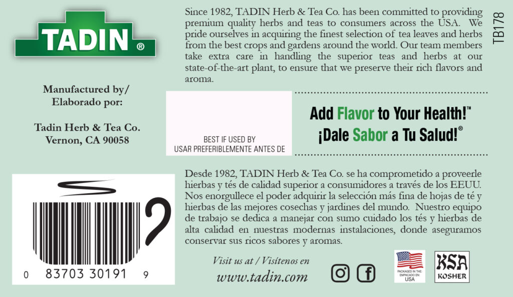 Eucalyptus Tea – Tadin Herb & Tea Co.