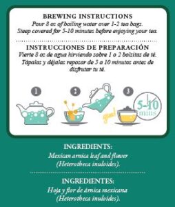 Mexican Arnica – Tadin Herb & Tea Co.