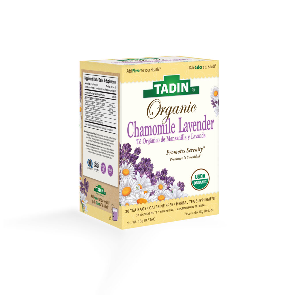 Organic Chamomile Lavender – Tadin Herb & Tea Co.