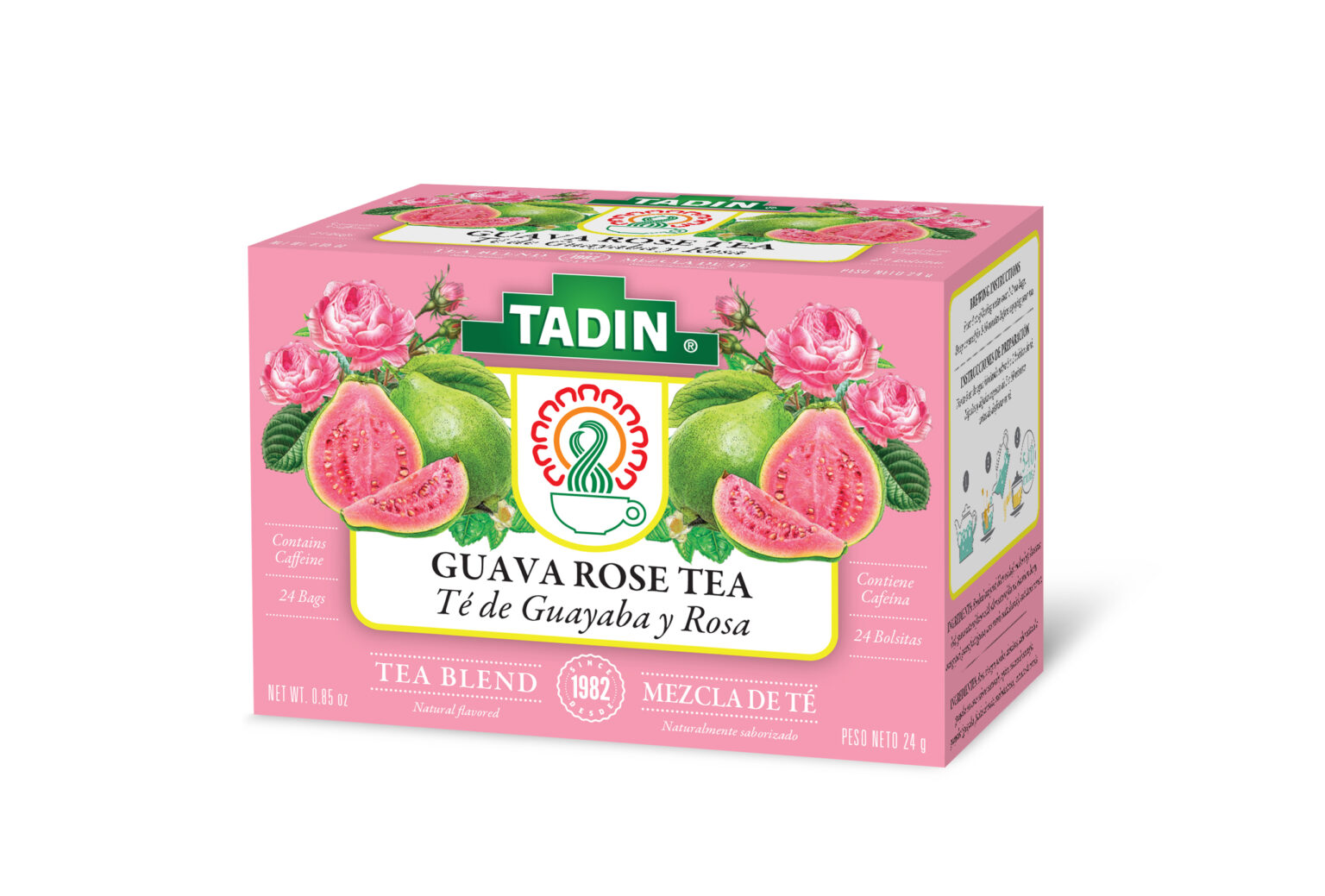 Guava Rose Tea | Fruity & Floral Black Tea Bags