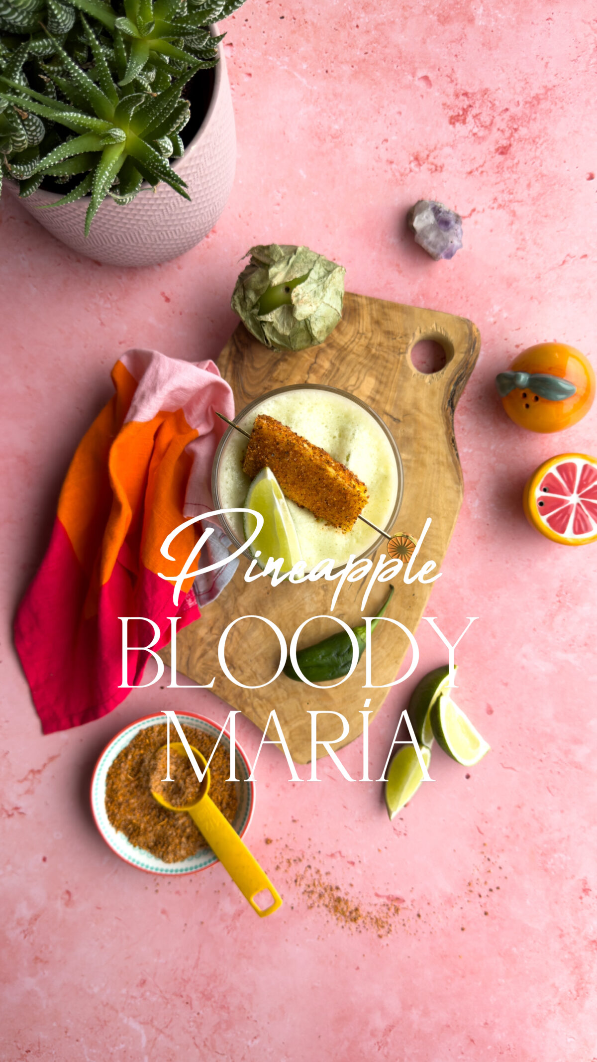 Pineapple Bloody Maria Mocktail – Tadin Herb & Tea Co.